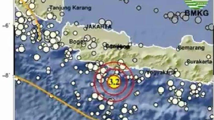 Gempa Terkini Rabu 27 September 2023 Sore, Magnitudo 3,2 SR Baru Saja Guncang Pangandaran Jawa ...