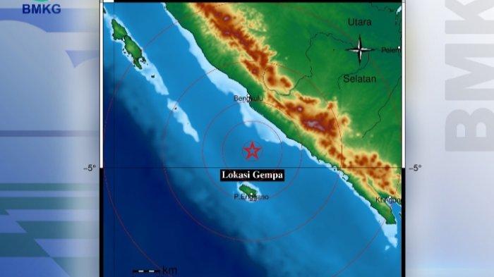 Gempa Terkini Minggu Magnitudo 3,4 SR 20 Agustus 2023 Siang, Baru Saja Guncang Enggano Bangkulu ...