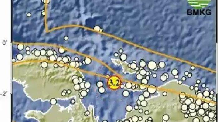 Gempa Terkini Jumat 8 Desember 2023, Baru Saja Guncang Kepulauan Yapen Papua Magnitudo 3,2 SR ...