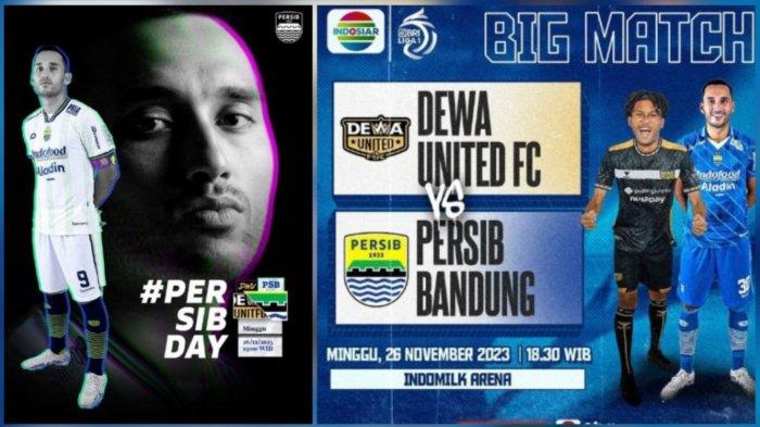 Live Skor Persib Lawan Dewa United di Liga 1 Malam ini Gratis TV Indosiar dan Tayang Streaming ...