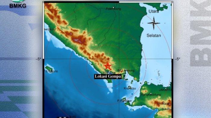 Gempa Terkini Selasa 11 Juli 2023, Info BMKG Guncangan di Lampung ...