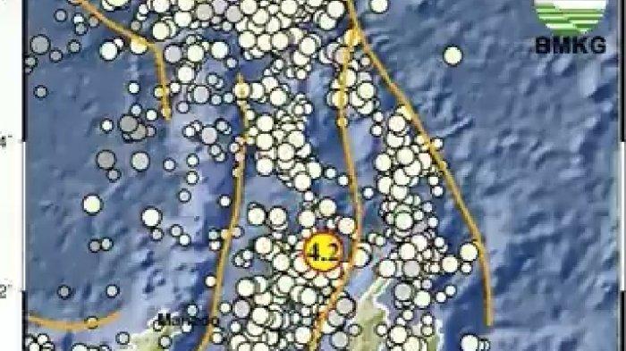 Info Gempa Terkini Magnitudo 4,2 SR Guncang Barat Laut Tobelo Maluku ...