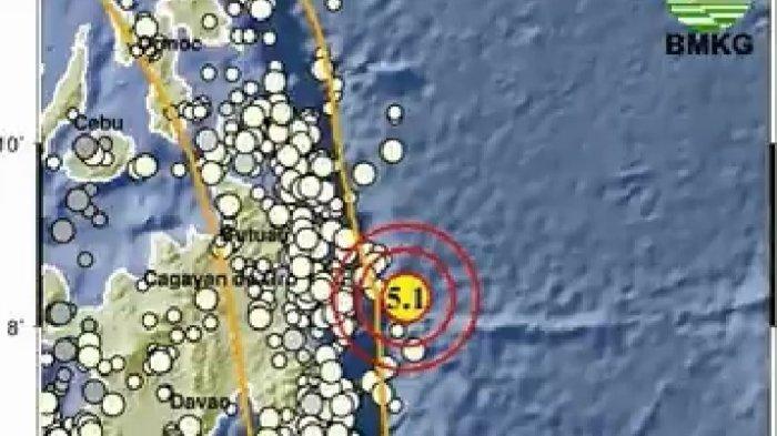 GEMPA Magnitudo 5,1 SR Guncang Melonguane Sulut, Senin 29 Januari 2024, Info BMKG Kedalaman 106 ...