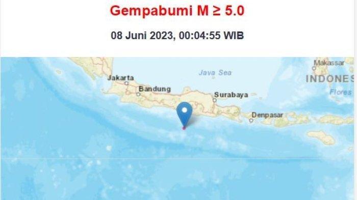Gempa Terkini Guncang Pacitan Terasa Hingga Yogyakarta, Warga Bantul Bunyikan Kentongan ...