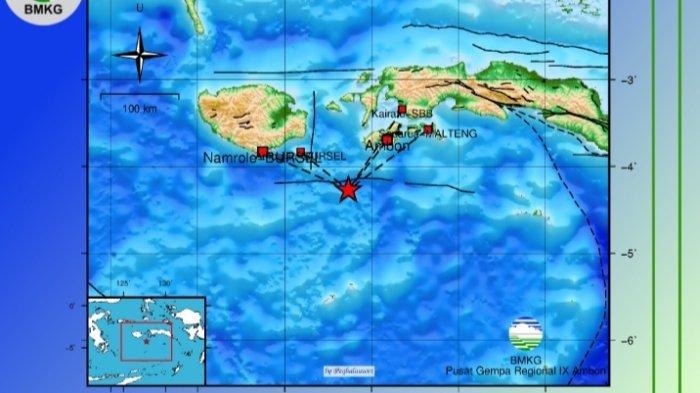 GEMPA Terkini Selasa 30 April 2024 Guncang Ambalau Bursel dan Ambon ...