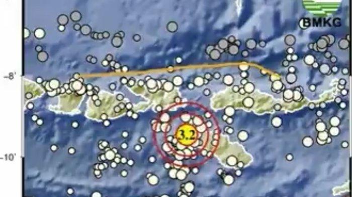 Gempa Terkini Selasa 17 Desember 2024, Info BMKG Terjadi di Karangasem Bali Mag 3.0 SR di Laut ...