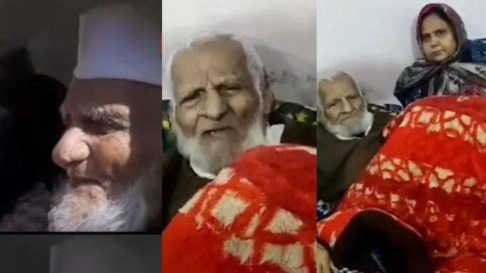 Viral Di Medsos Potret Pengantin Baru Pernikahan Beda Usia 54 Tahun