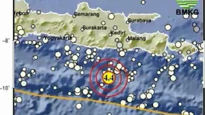 Kabupaten Blitar Jawa Timur Baru Saja Diguncang GempaTerkini, Kamis 17 ...