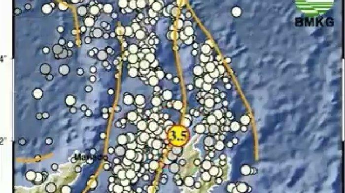 GEMPA Terkini Kamis 4 Januari 2024, Baru Saja Guncang Tobelo Malut, Info BMKG Magnitudo 3,5 SR ...