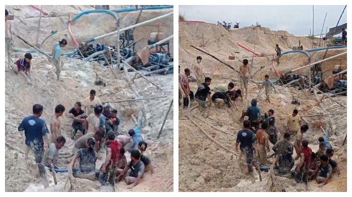 Foto Evakuasi Pekerja Tambang Emas Meninggal di Kapuas Tengah Kalteng ...