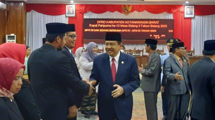 Pj Bupati dan Forkopimda Kobar Dengarkan Pidato Kenegaraan Presiden RI ...