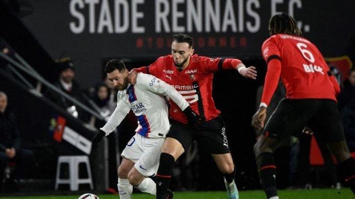 Hasil Liga Prancis Rennes vs PSG, Trisula Messi, Neymar, Mbappe Mandul, Paris Saint Germain Keok ...