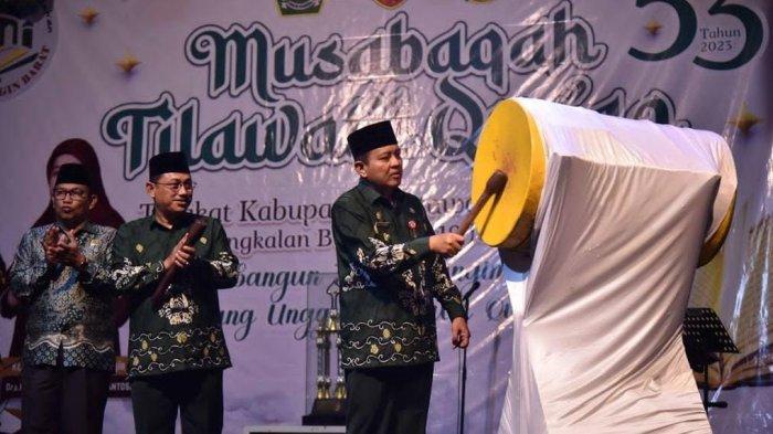 Pj Bupati Kobar Resmi Membuka MTQ Ke-53 - Tribunkalteng.com