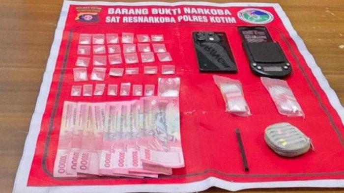 Personel Satresnarkoba Polres Kotim Sergap Pengedar di Rumahnya dan ...