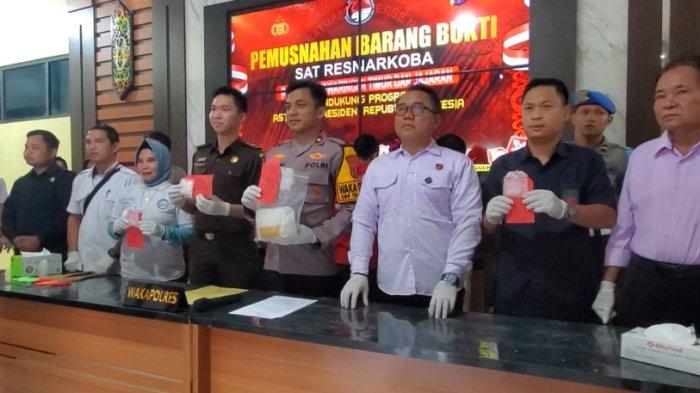 Polres Kotim Gagalkan Peredaran 1,04 Kg Sabu Senilai Rp 1,56 Miliar Oktober-November 2024 ...