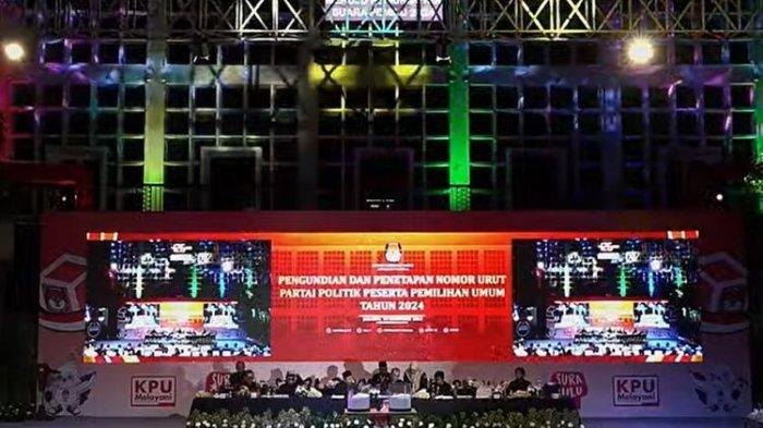 Ingat-ingat, Ini Nomor Urut 17 Parpol Peserta Pemilu 2024, Ada 3 Partai ...
