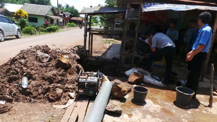 Pipa Induk Rusak, Air PDAM Macet - Tribunkalteng.com