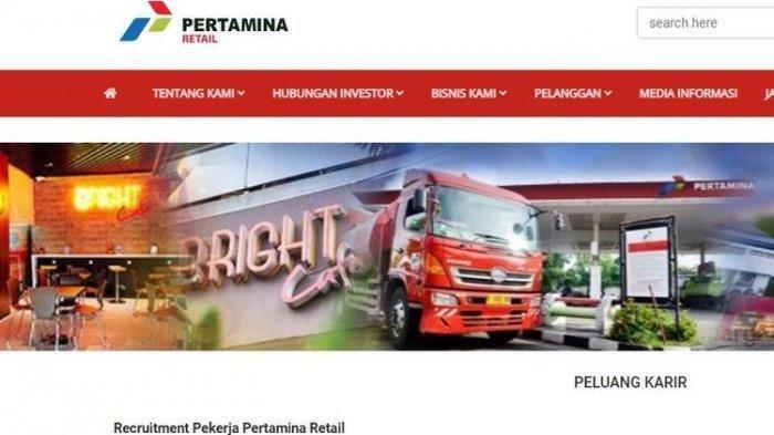 Anda Lulusan Sarjana? PT Pertamina Buka Lowongan Kerja, Berikut Formasi dan Syarat-syaratnya ...