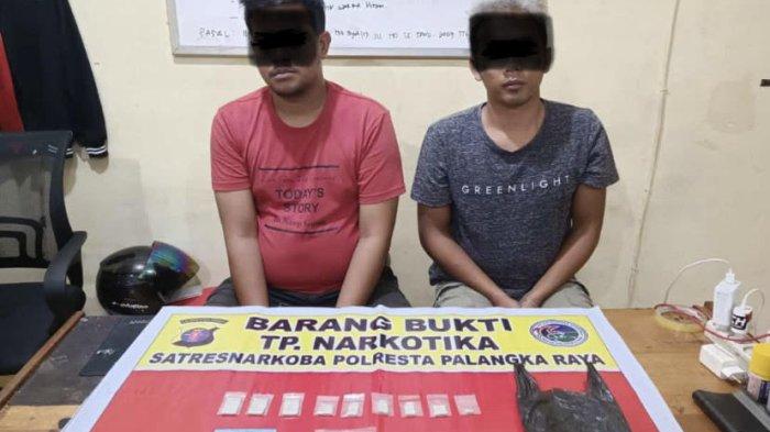 Satresnarkoba Polresta Palangkaraya Tangkap 2 Sekawan Di Kampung Ponton