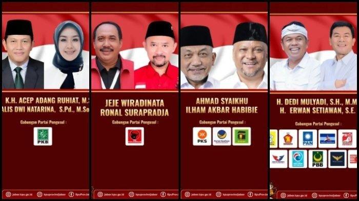 Rekap Hasil Real Count Pilgub Jawa Barat 2024 di 73862 TPS, Nasib Ronal Surapradja dan Dedi ...