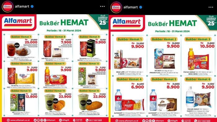 Dapatkan Promo Alfamart Hari Ini, Ada Diskon Paket Bukber Hemat Teh ...