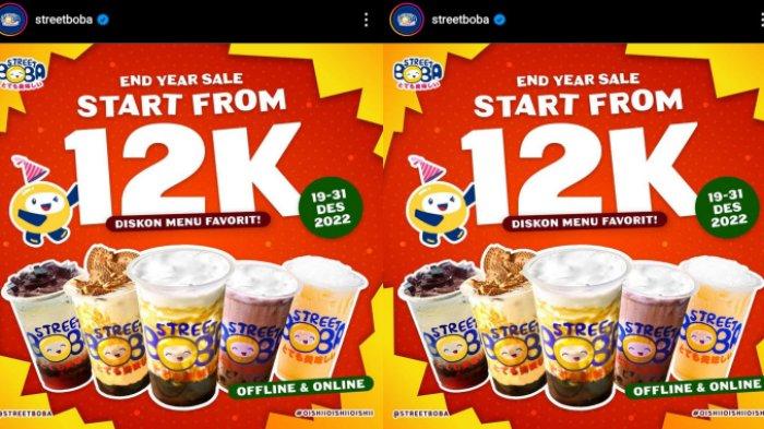 Hey Bobagang, Ada Promo Street Boba Hari Ini, Harga dari Rp 12 Ribuan ...