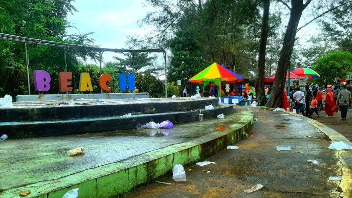 Libur Lebaran Sampah Berserakan di Lokasi Wisata, Dispar Kobar Sebut ...