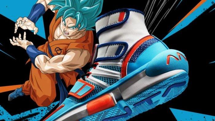 Hasil Kolaborasi Manga Populer, Ini Sepatu Basket Anta x Dragon Ball ...