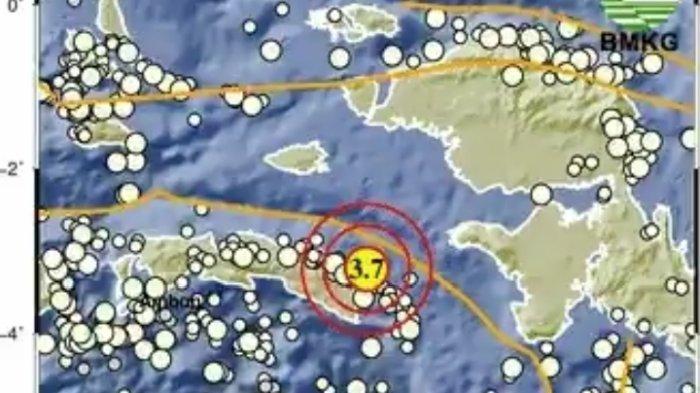 GEMPA Terkini Baru Saja Guncang Seram Bagian Timur Maluku Senin 6 Mei 2024, Info BMKG Ma 3,7 SR ...