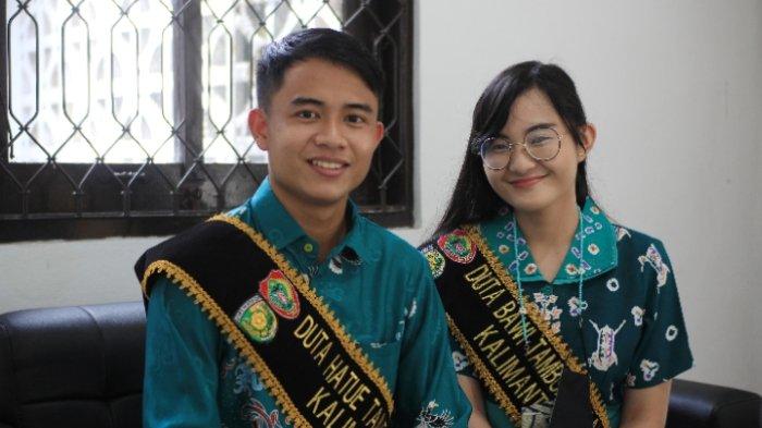 NEWS VIDEO, Yoan Agnes dan Andra Pratama, Duta Tambun Bungai Kalteng ...