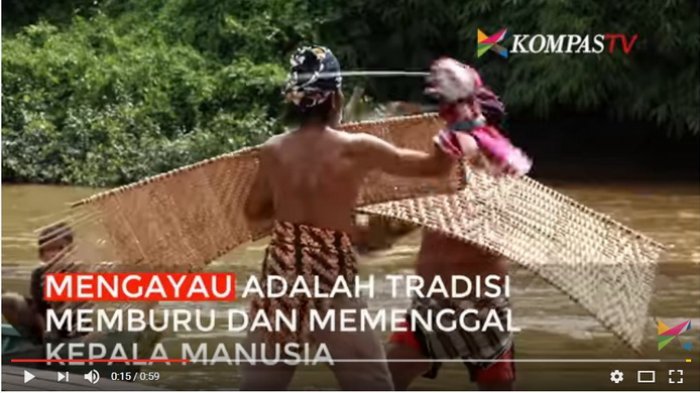Cek 3 Tahapan Upacara Mengayau, Tarian Khas Dayak Kalteng Jadi Simbol ...