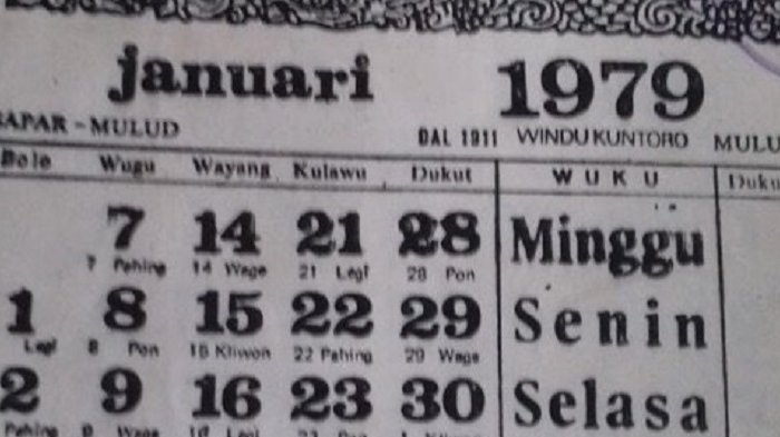 Kalender Tahun 2018 Sama dengan Tahun 1979, Ini Buktinya ...
