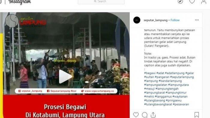 Viral Oknum Polisi Letuskan Senjata Api ke Udara, Awalnya di Medsos Kini Diperiksa Propam Polda ...