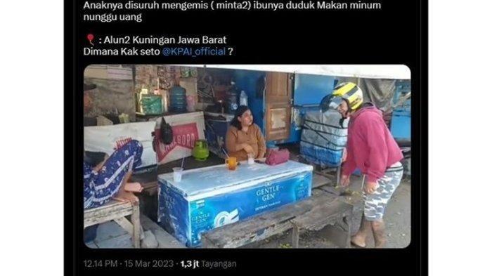 VIRAL, Diduga Eksploitasi Anak Mengemis, Emak-emak di Karawang Terancam Kena UU Perlindungan ...