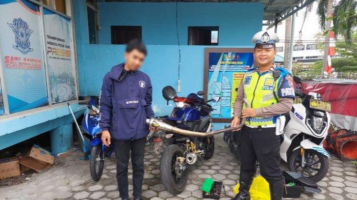 Gunakan Knalpot Brong, Empat Kendaraan Terjaring Patroli Simpatik ...
