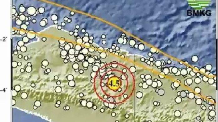 Gempa Terkini Kamis 21 September 2023 Sore, Magnitudo 4,5 SR Baru Saja Guncang Keerom Papua ...