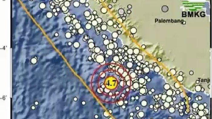 Gempa Terkini Senin 4 September 2023 Sore Magnitudo 4,7 SR, Baru Saja Guncang Enggano Bengkulu ...