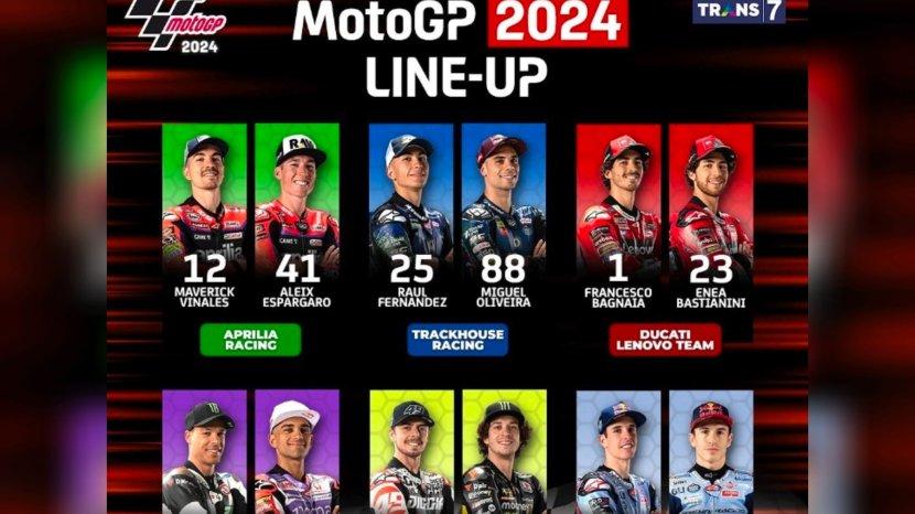 Live Streaming Trans 7 MotoGP Qatar 2024 Malam ini Practice MotoGP Jelang Sprint Race MotoGp ...