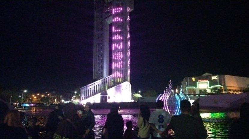 Bundaran Besar Palangkaraya Jadi Lokasi Ngabuburit, Suasana Puasa Lebih ...