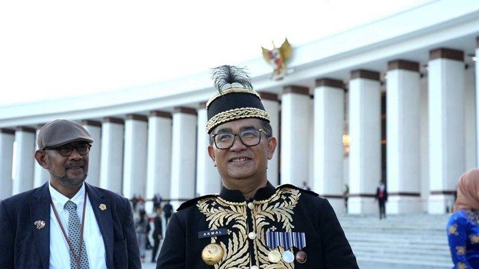 Upacara Penurunan Sang Merah Putih di IKN, Akmal : Cuaca Bagus Sekali ...