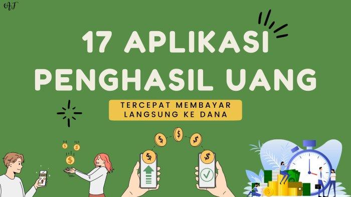 17 Game Penghasil Saldo DANA 2023, Terbukti Membayar Rp 100 Ribu tanpa Iklan - Tribunkaltim.co