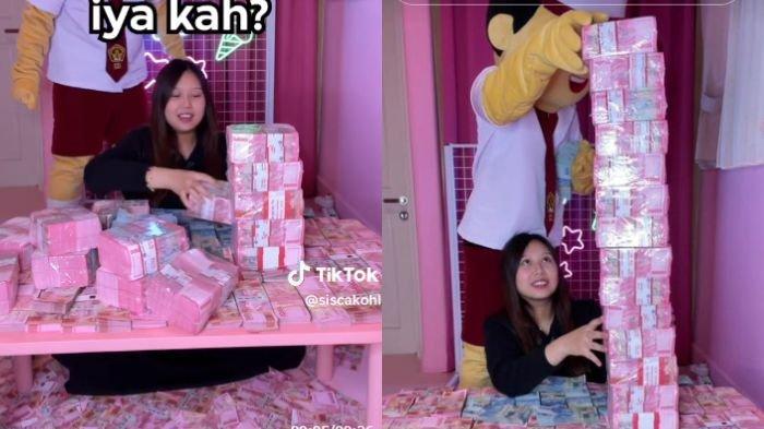 Pamer Uang Terhambur dan Ditumpuk Tinggi, Sisca Kohl Berikan Hadiah ...