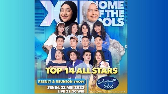 Bocoran Indonesian Idol 2023 Babak Result and Reunion, Bakal Kedatangan Top 14 dan 5 Bintang ...