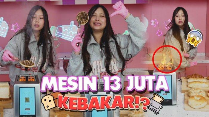 Hadiah Toaster Rp 13 Juta dari Jess No Limit Mengeluarkan Api, Sisca Kohl Panik dan Takut ...