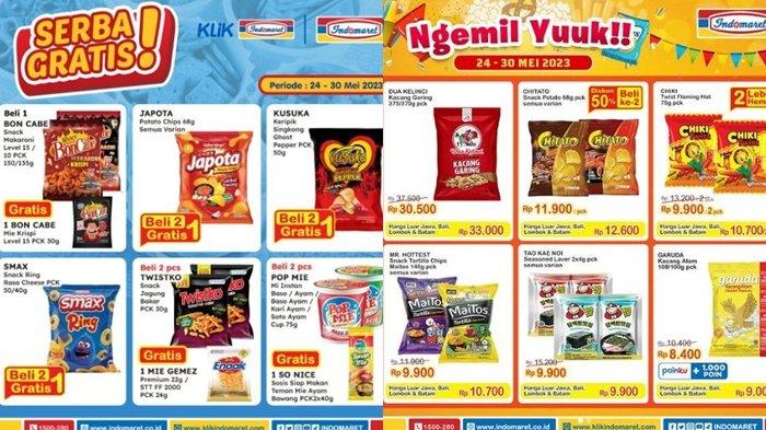 Katalog Promo Indomaret Hari ini 25 Mei 2023, Snack Beli 2 Gratis 1 dan ...