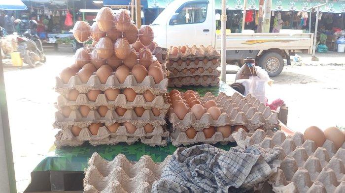 Harga Telur di Pasar Induk Sangatta Utara Capai Rp 65 Ribu, Stok Mulai ...