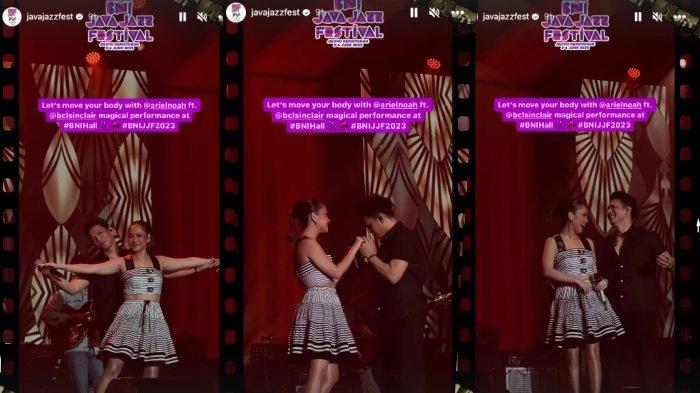 Aksi Romantis Bunga Citra Lestari dan Ariel NOAH Banjir Pujian dan Doa ...
