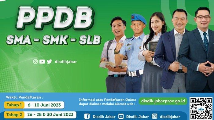 PPDB Jabar 2023 Tahap 2 Jenjang SMA /SMK Jalur Zonasi dan Prestasi, Syarat yang Harus Dilengkapi ...