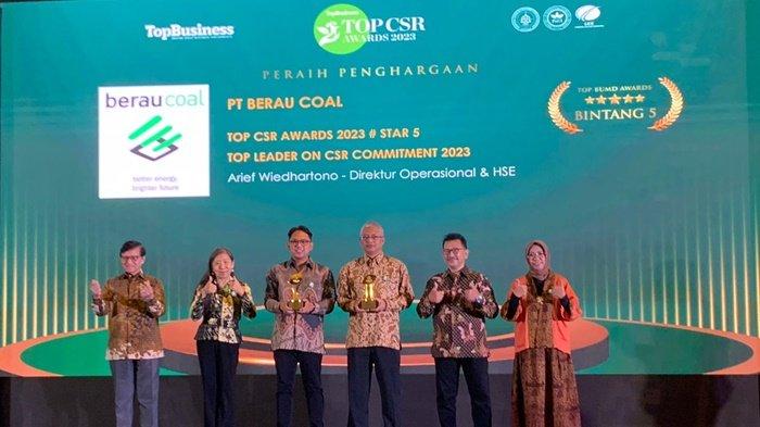 Dedikasi Penuh Jalankan Program CSR, Berau Coal Raih Penghargaan Tertinggi TOP CSR Award 2023 ...