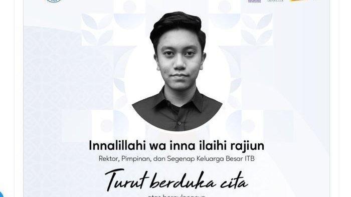 Muhammad Rasyid Ghifary, Mahasiswa ITB Meninggal Dunia Saat Uji Coba ...